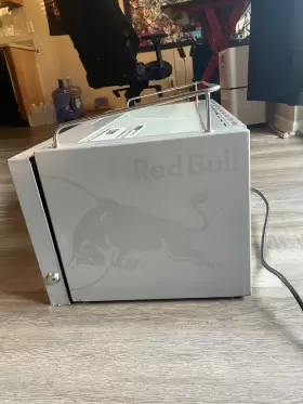 M026: WALL SHELF COUNTER TOP FRIDGE, Red Bull | $229.99–$499.99